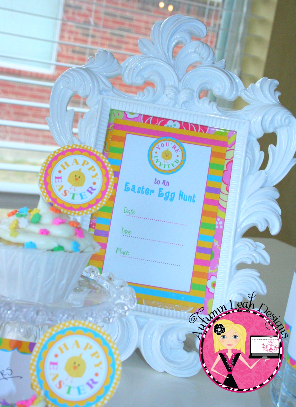 Free easter party printables invitation The Catch My Party Blog The 