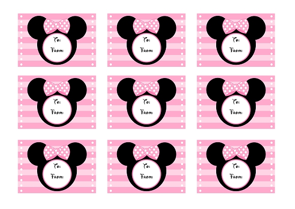 FREE PINK Minnie Mouse Birthday Party Printables Catch My Party