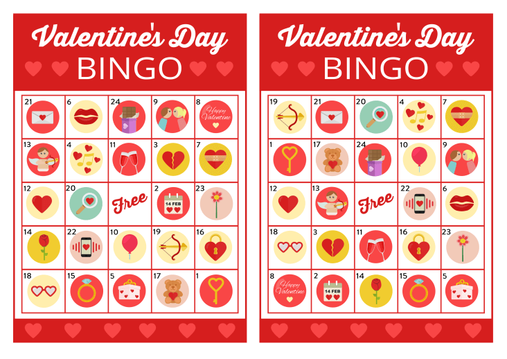 Free Valentine s Day Bingo Game Catch My Party