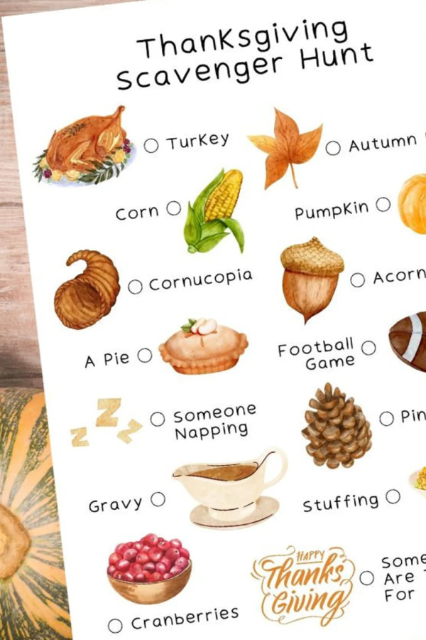 24 Fun Thanksgiving Party Activities for Kids and Adults! - The Catch ...