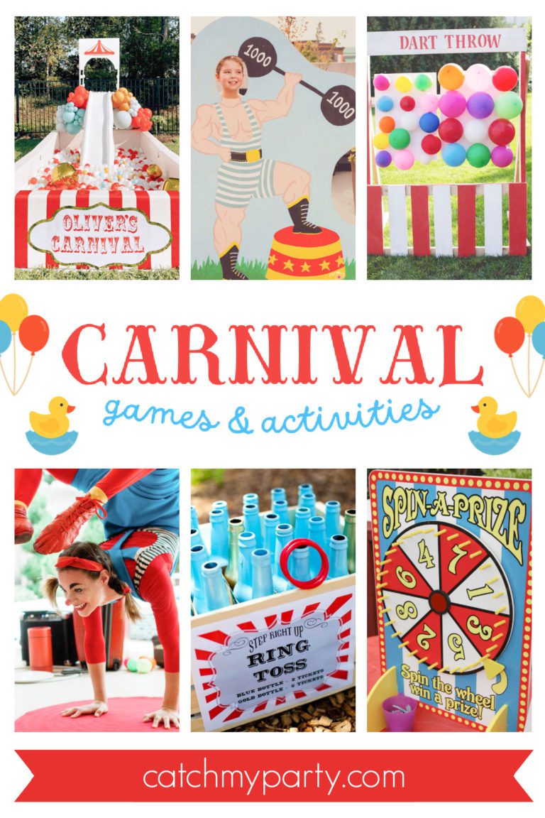 🎪 60+ Best Carnival Party Ideas for Kids & Adults (2025)🤡 - The Catch ...