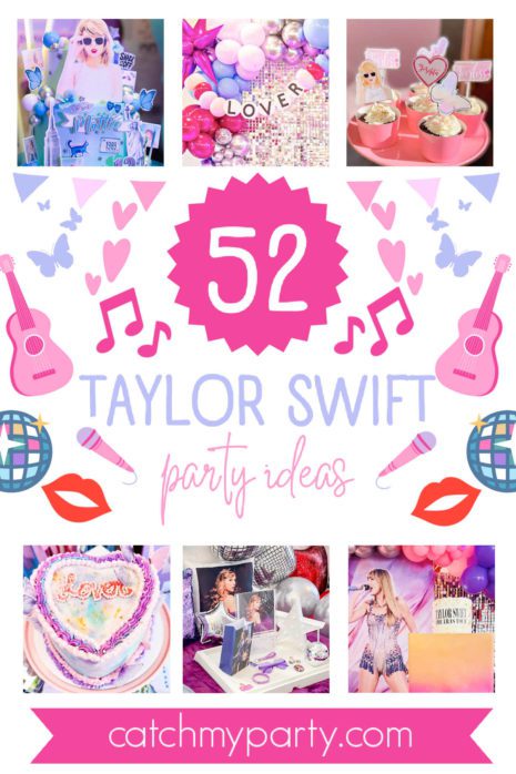 52 "Shake it Off" Incredible Taylor Swift Party Ideas!🎤 - The Catch My ...