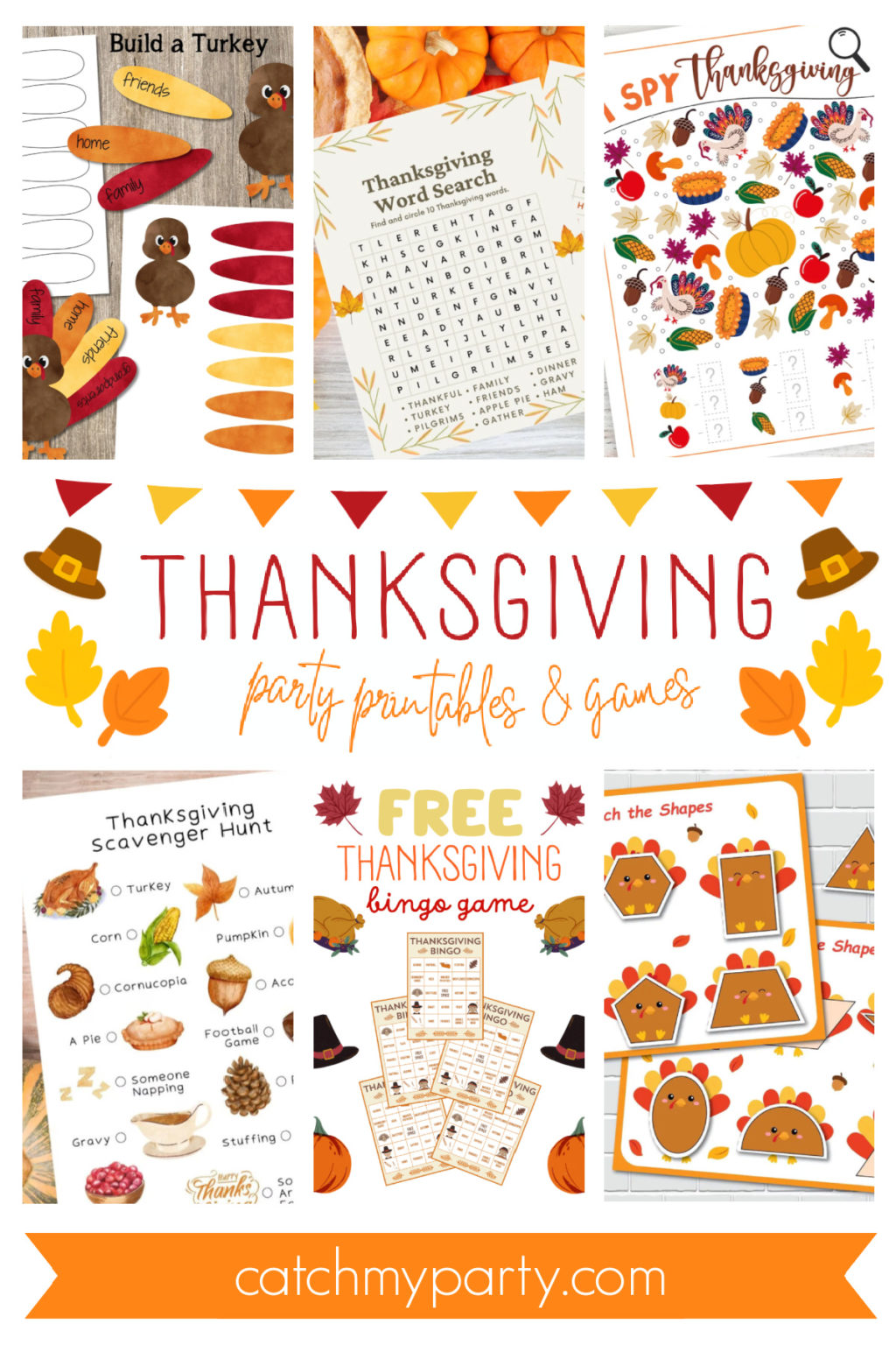 30 FANTASTIC Thanksgiving Party Activities for Kids and Adults!🙌 - The ...